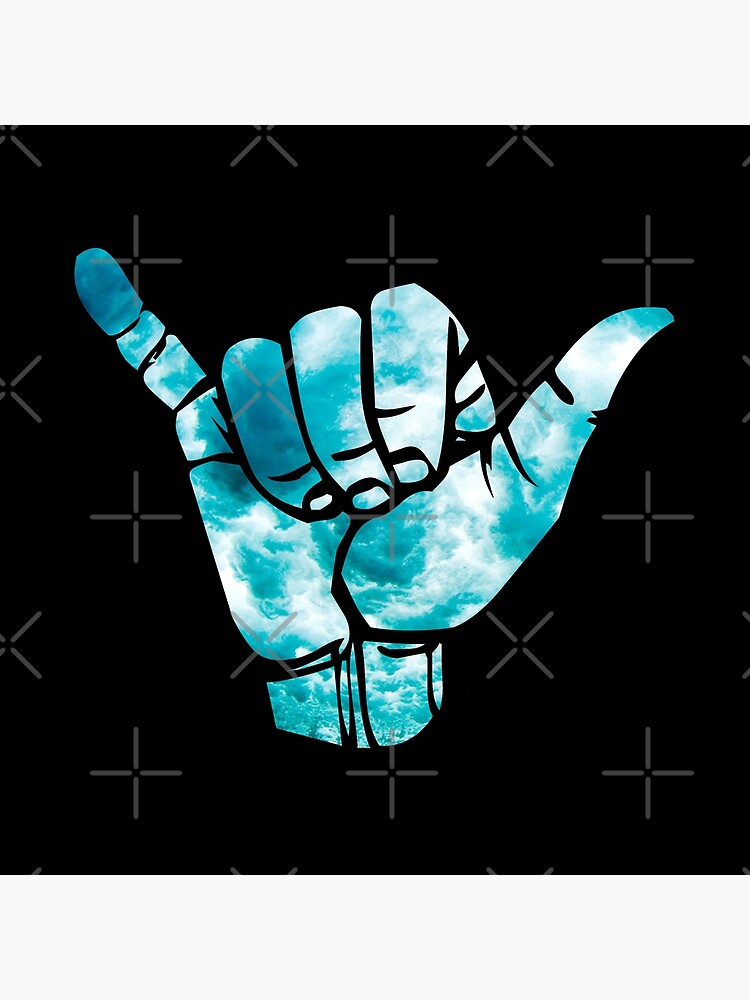 "Shaka Design" Art Print by warddt | Redbubble