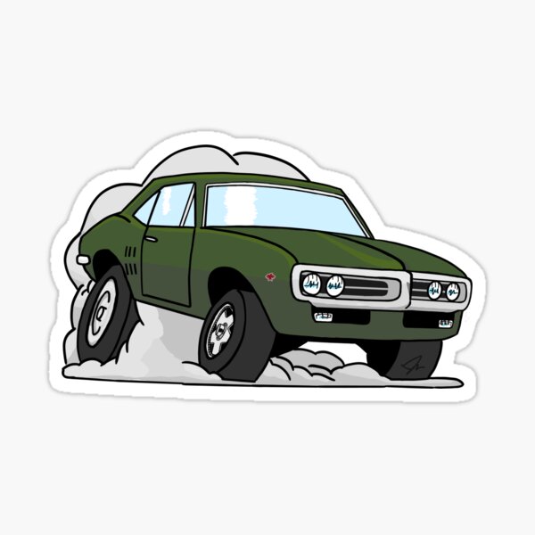 "67 Firebird" Sticker for Sale by jagrubbs | Redbubble