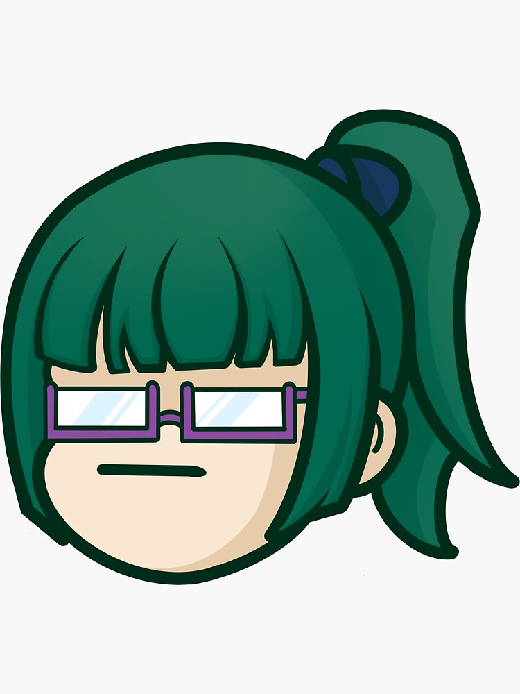 "CHIBI MAKI" Sticker for Sale by Tofuqi | Redbubble