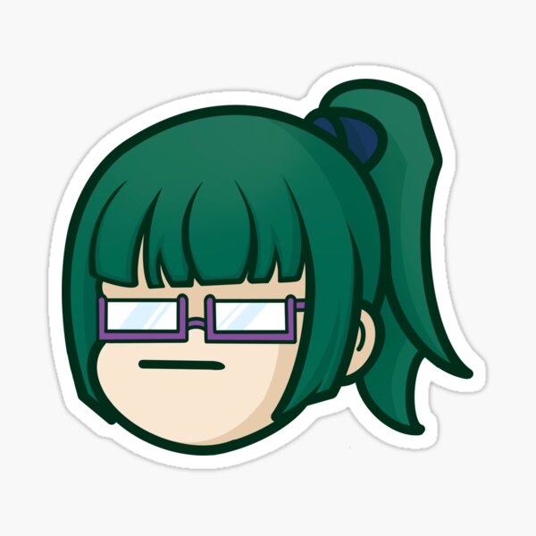 "CHIBI MAKI" Sticker for Sale by Tofuqi | Redbubble