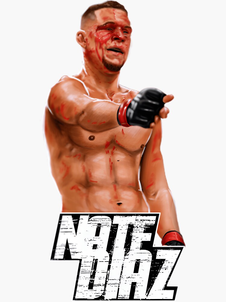 "Nate Diaz - Nate Diaz 209 Classic " Sticker for Sale by gygertroelsx ...