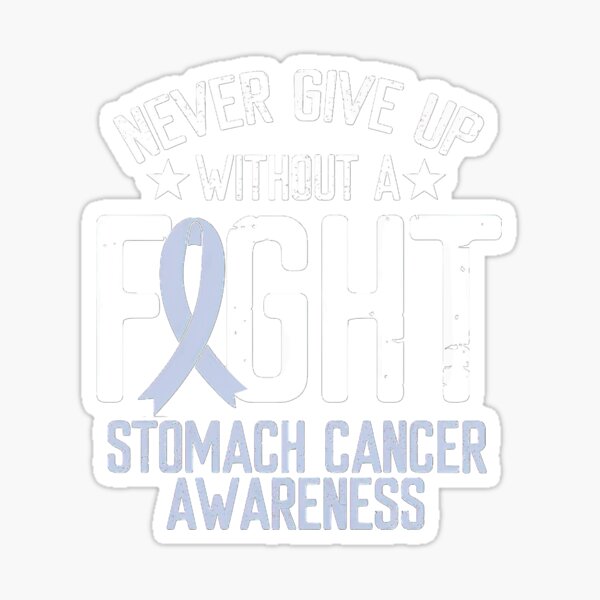 "Stomach Cancer Awareness a Fight Tumor Survivor " Sticker for Sale by ...