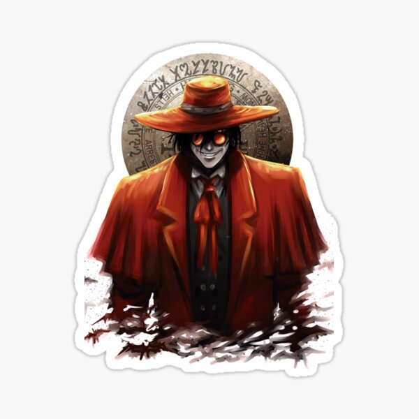 "Alucard" Sticker for Sale by najessica34 | Redbubble