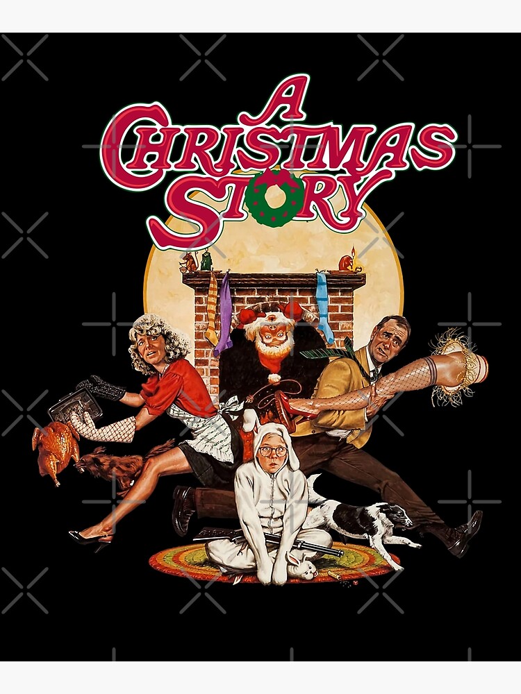 Póster «Logotipo de una foto grupal de una historia de Navidad» de ...