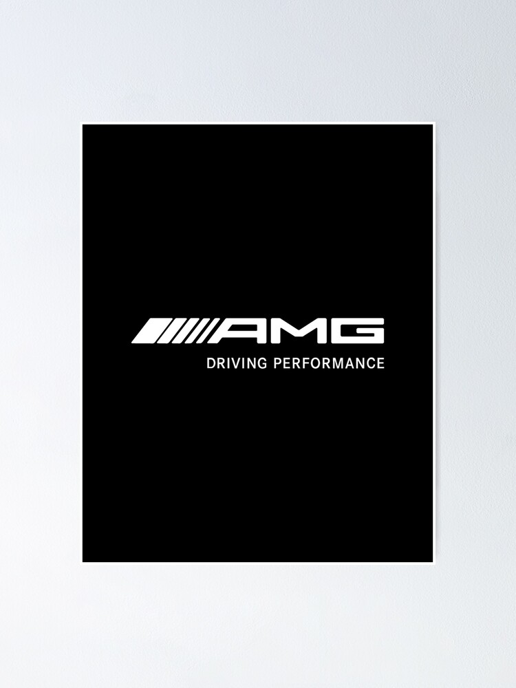 "amg racing" Poster for Sale by hamdart | Redbubble