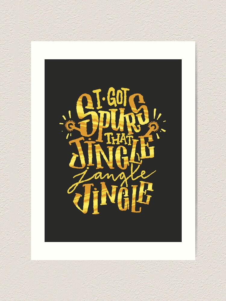"Jingle Jangle Jingle" Art Print by mnml | Redbubble