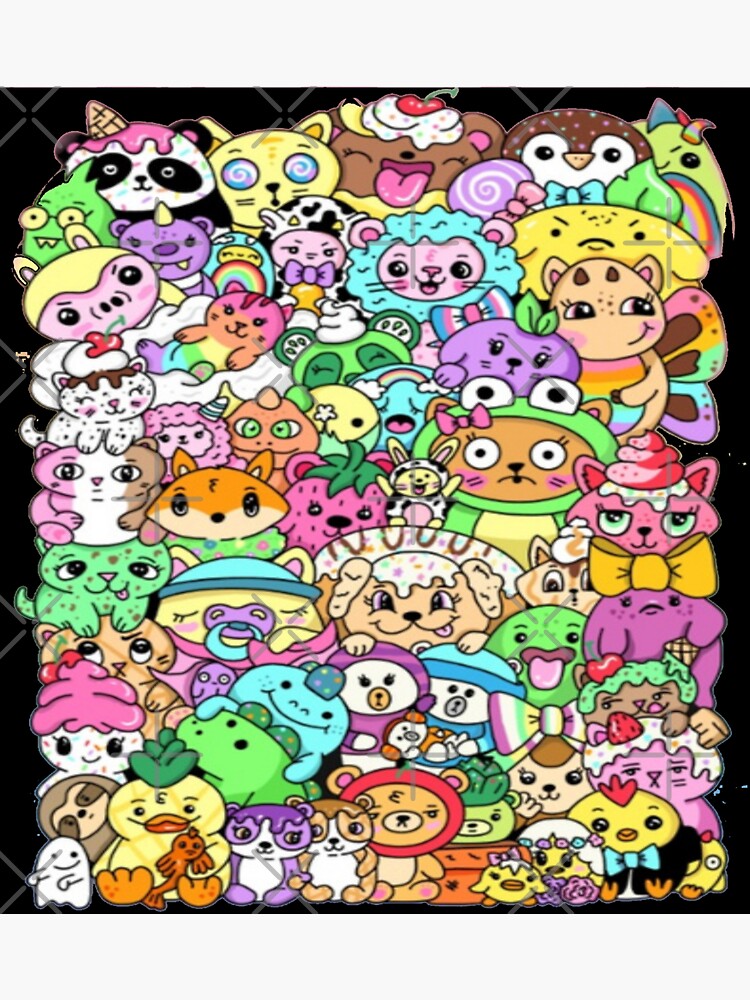 "cute art of moriah elizabeth" Sticker for Sale by colorfulworlds ...