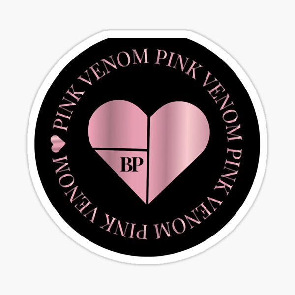 "Pink Venom - BP - Blink" Sticker for Sale by ChubyAstronaut | Redbubble