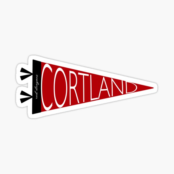 "SUNY Cortland Flag Sticker" Sticker for Sale by CollegeGirlShop | Redbubble