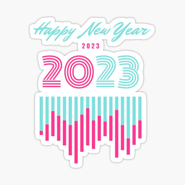 " Welcome 2023 Year - Happy New Year " Sticker for Sale by tamersaleh ...