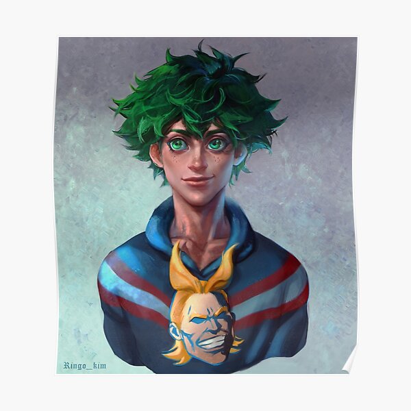 "Midoriya Izuku from BNHA" Poster for Sale by GothicRingo | Redbubble