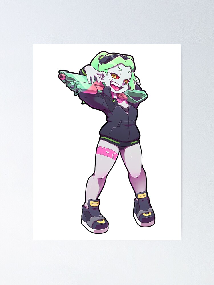 "chibi women character" Poster for Sale by Davidzicot | Redbubble