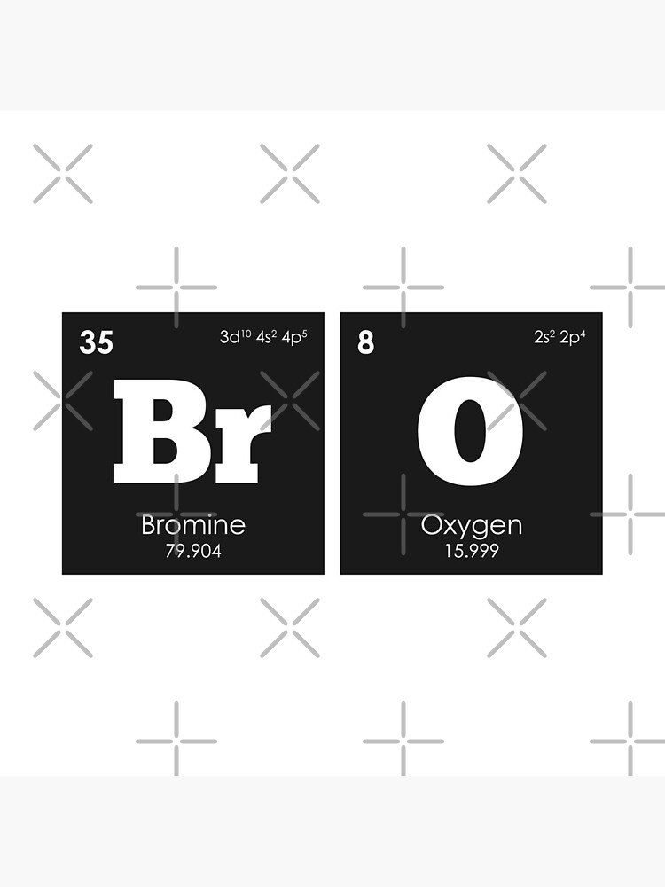 "Chemistry - Periodic Table Elements: Bro" Photographic Print by ...