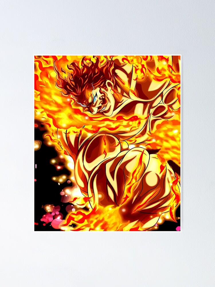 "the seven deadly sins escanor art" Poster for Sale by chetterubyzans ...