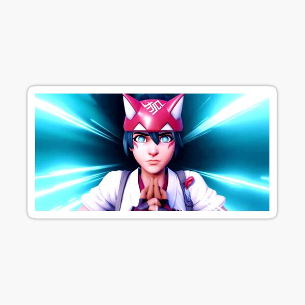 "Kiriko" Sticker for Sale by BubbleBubble0 | Redbubble