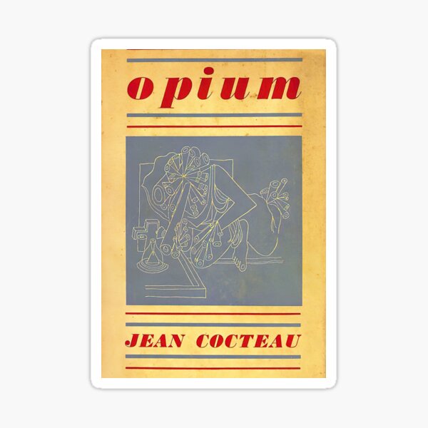 "Classic Opium" Sticker for Sale by Stefaniebaum | Redbubble