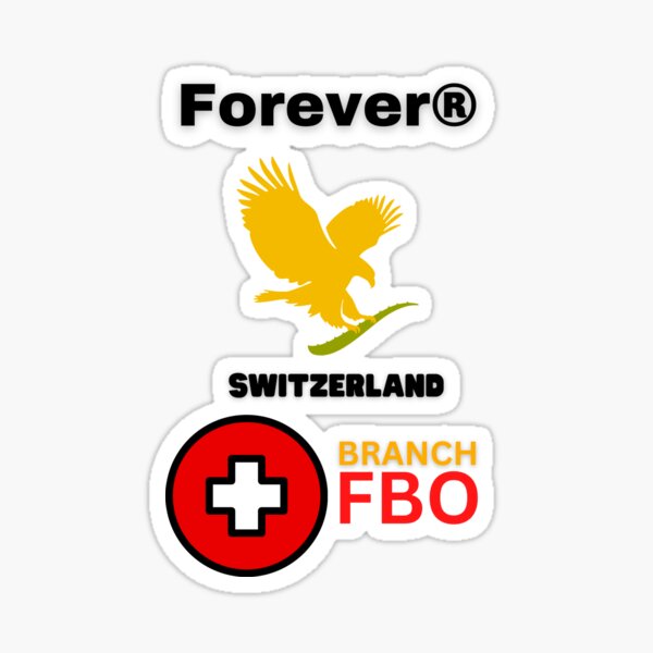 "Forever Living Products Switzerland FBO T-Shirts" Sticker for Sale by ...