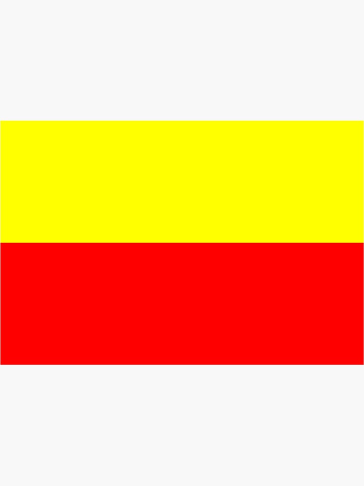 "Flag of Karnataka " Sticker for Sale by BrendaVineCo | Redbubble