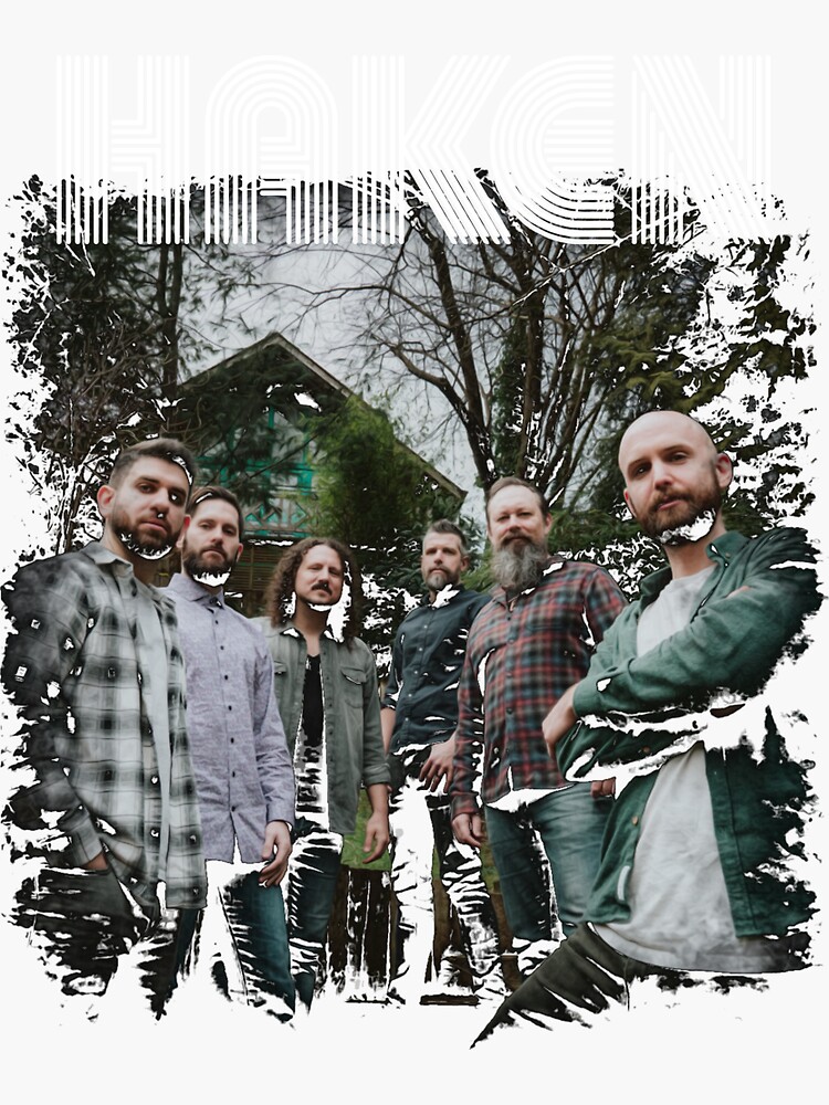 "HAKEN - BAND" Sticker for Sale by GregoriSchroed | Redbubble