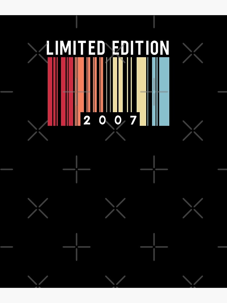 Póster «Est 2007 Edición limitada 15 cumpleaños Vintage 15 años» de ...