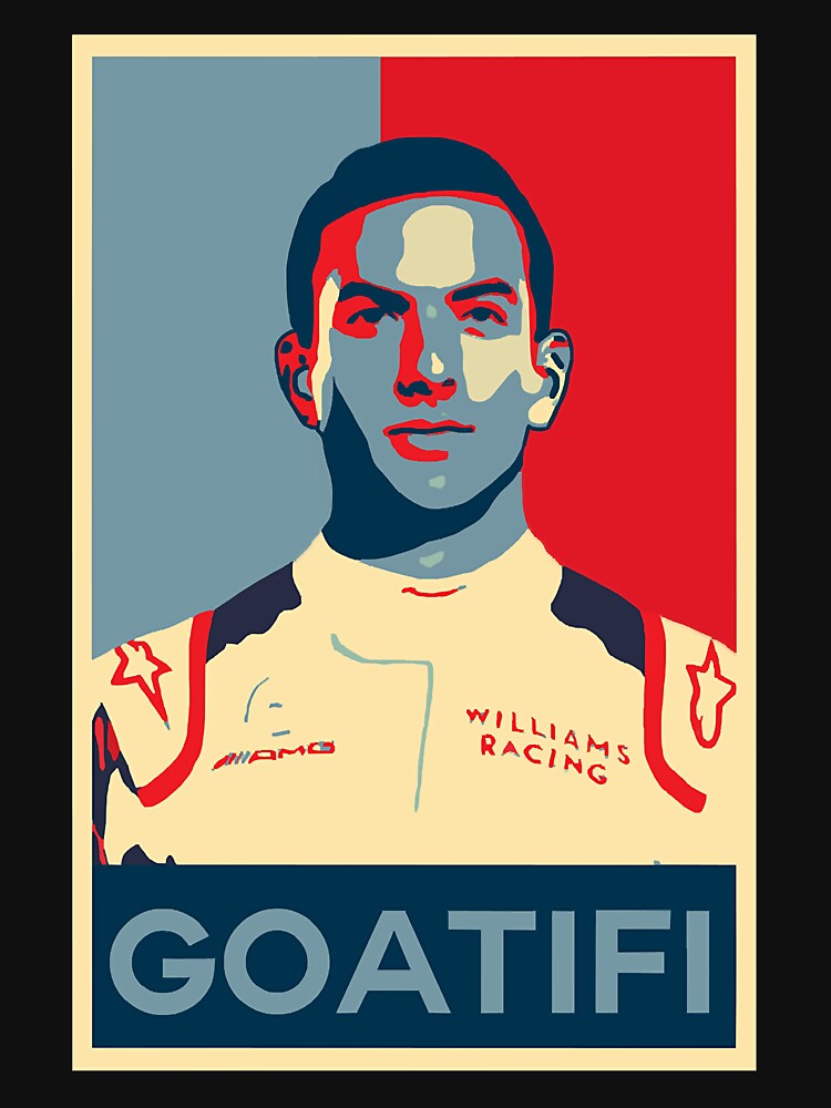 "Nicholas latifi goatifi meme hope poster style" T-shirt for Sale by ...