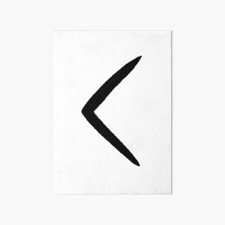 "Kaunan Rune" Art Board Print for Sale by LysaKarell | Redbubble