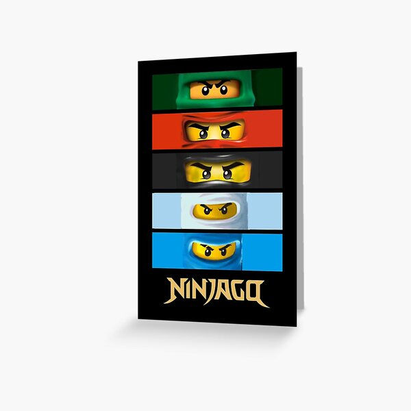Ninjago Greeting Cards | Redbubble