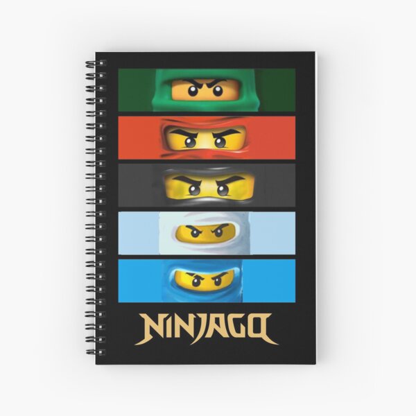 Lego Ninjago Spiral Notebooks | Redbubble