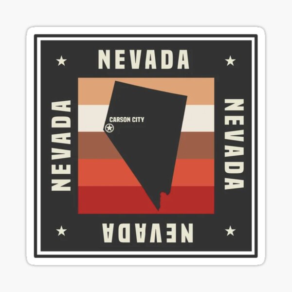 "Happy Nevada Day, Nevada Legacy" Sticker for Sale by plaktim | Redbubble