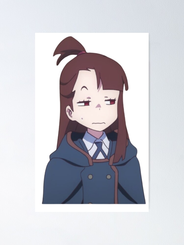"Akko is not impressed | LWA" Poster for Sale by VoltageStone | Redbubble