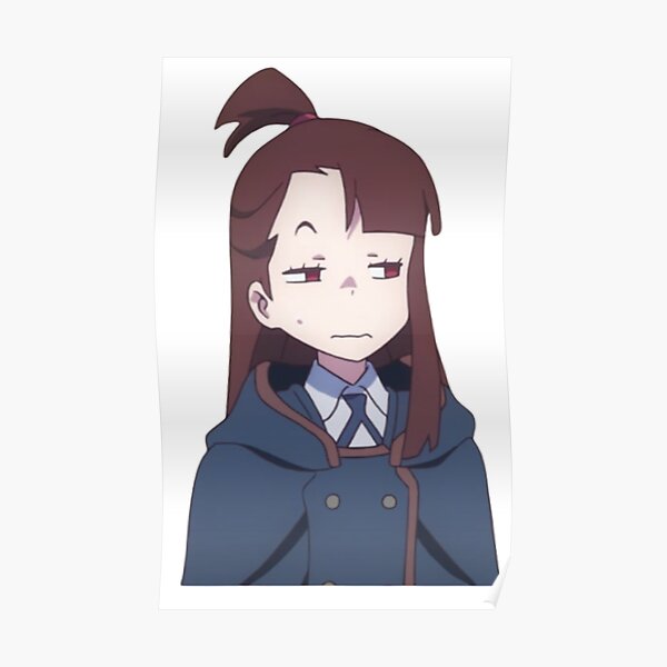 "Akko is not impressed | LWA" Poster for Sale by VoltageStone | Redbubble