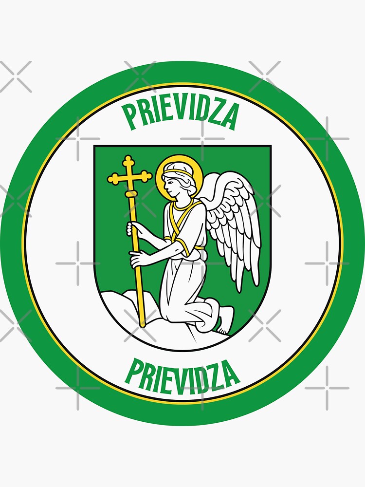 "City of Prievidza Slovakia" Sticker for Sale by FedSherDesign | Redbubble