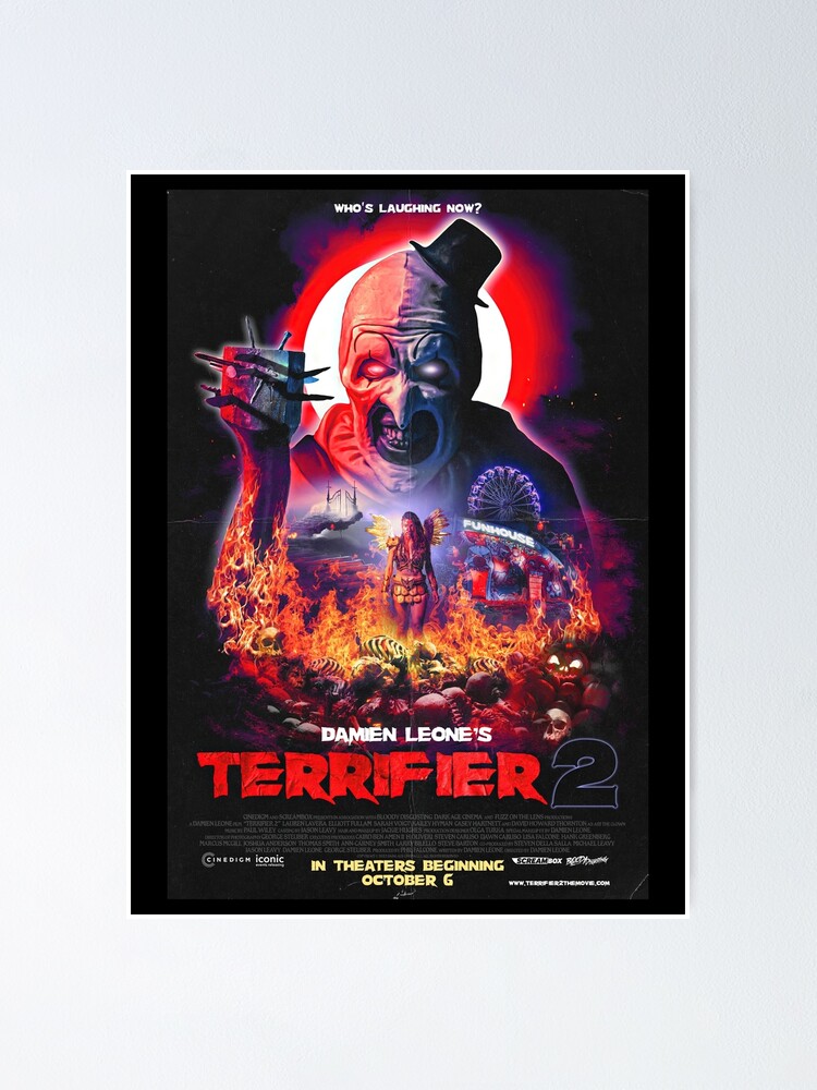 "Terrifier Man Of The Hour 2" Poster for Sale by Scott7K | Redbubble