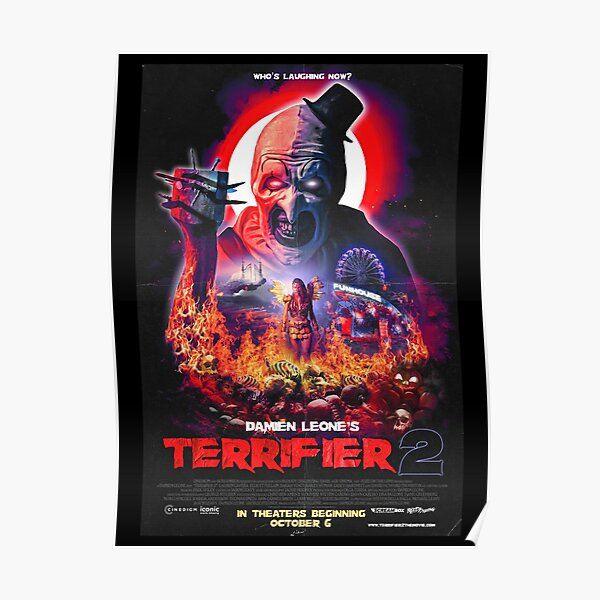 "Terrifier Man Of The Hour 2" Poster for Sale by Scott7K | Redbubble