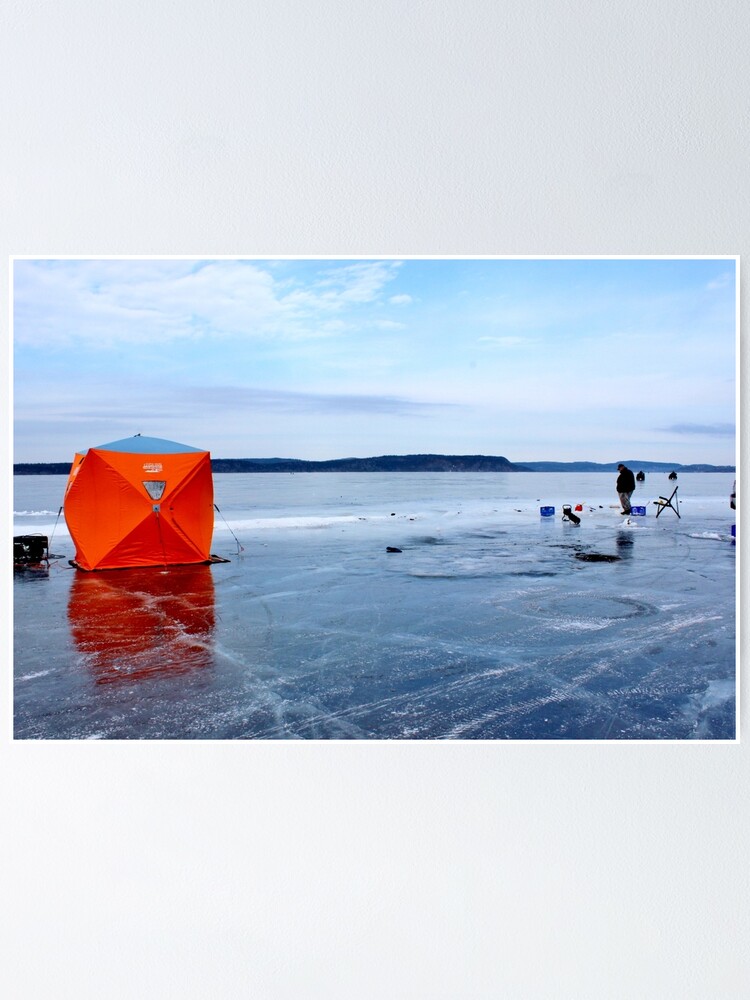"The Renforth Ice-fishing Village III" Poster for Sale by KatiesCorner ...