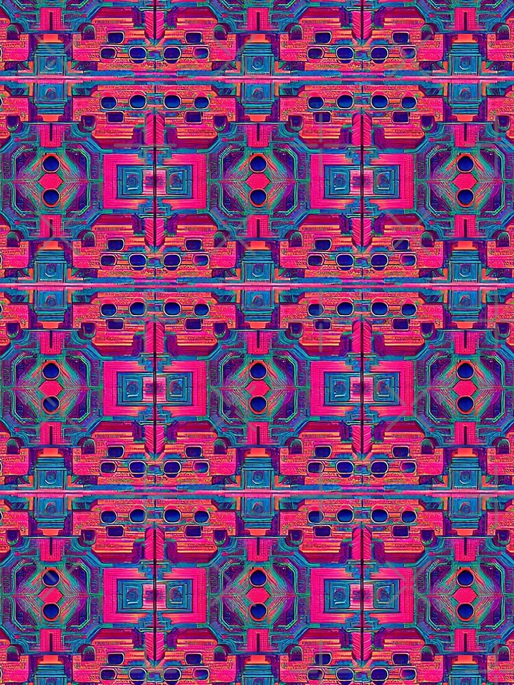 "Fun pattern with vibrant colours" A-Line Dress for Sale by Voicer ...