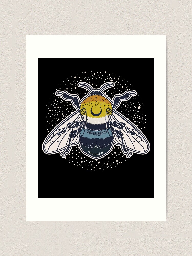 "Aroace Bee Proud LGBT Asexual Aromantic Pride Flag" Art Print for Sale ...