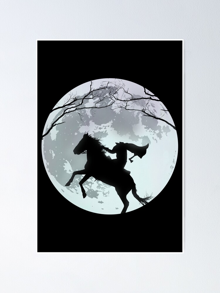 "The Headless Horseman" Poster for Sale by MoonLitFox | Redbubble