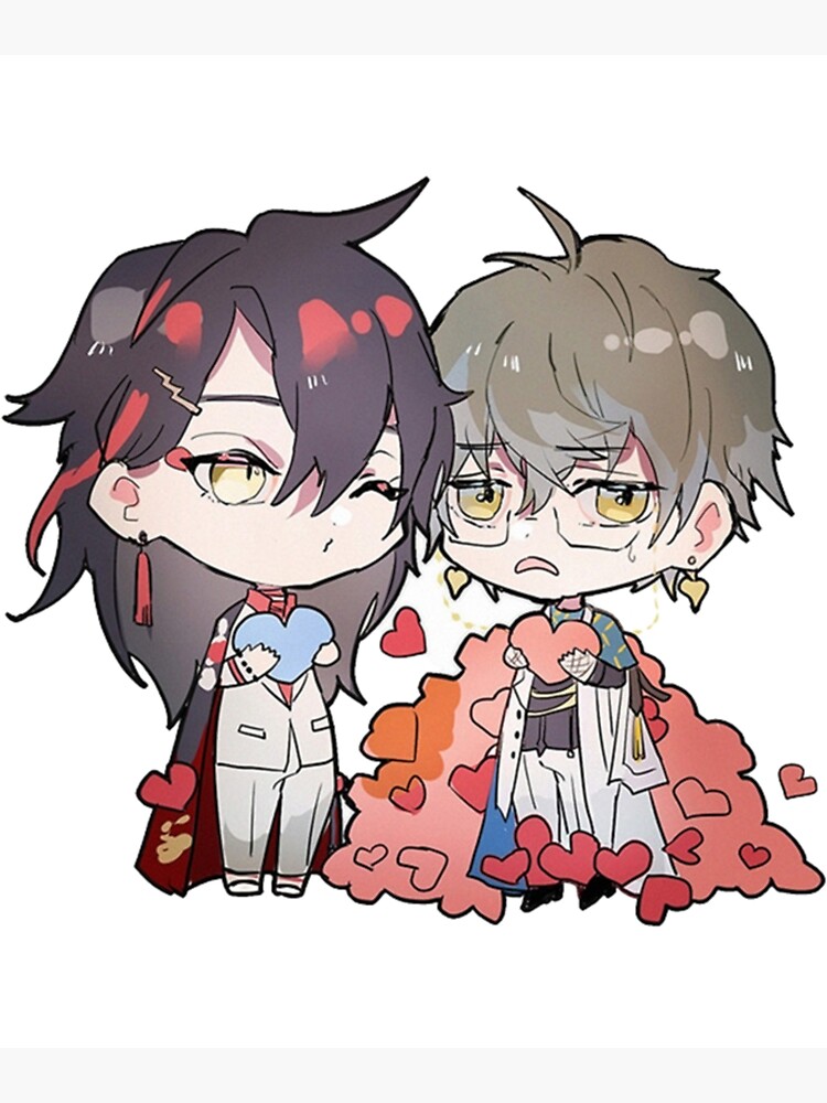 "Chibi of Mysta Rias - Vox Akuma - Luxiem - Nijisanji " Art Print for ...