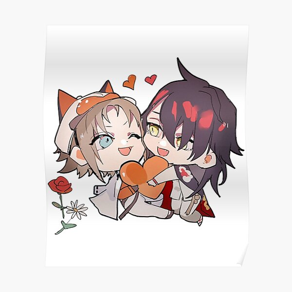 "Chibi of Mysta Rias - Vox Akuma - Luxiem - Nijisanji " Poster for Sale ...