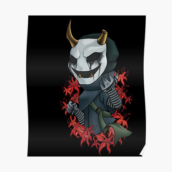 "Hannya Ghostwire Tokyo Classic " Poster for Sale by broweszaliteb ...