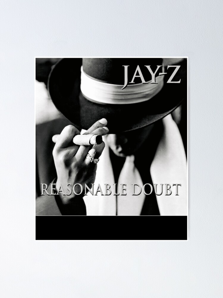 "Jay Z Reasonable Doubt Fan Art" Poster for Sale by JenniferFrazier ...