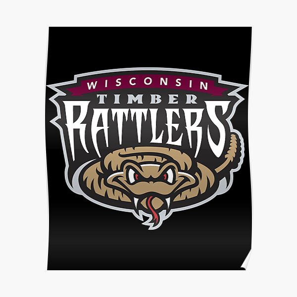 "The-Wisconsin Timber Rattlers-Baseball Logo" Poster for Sale by ...