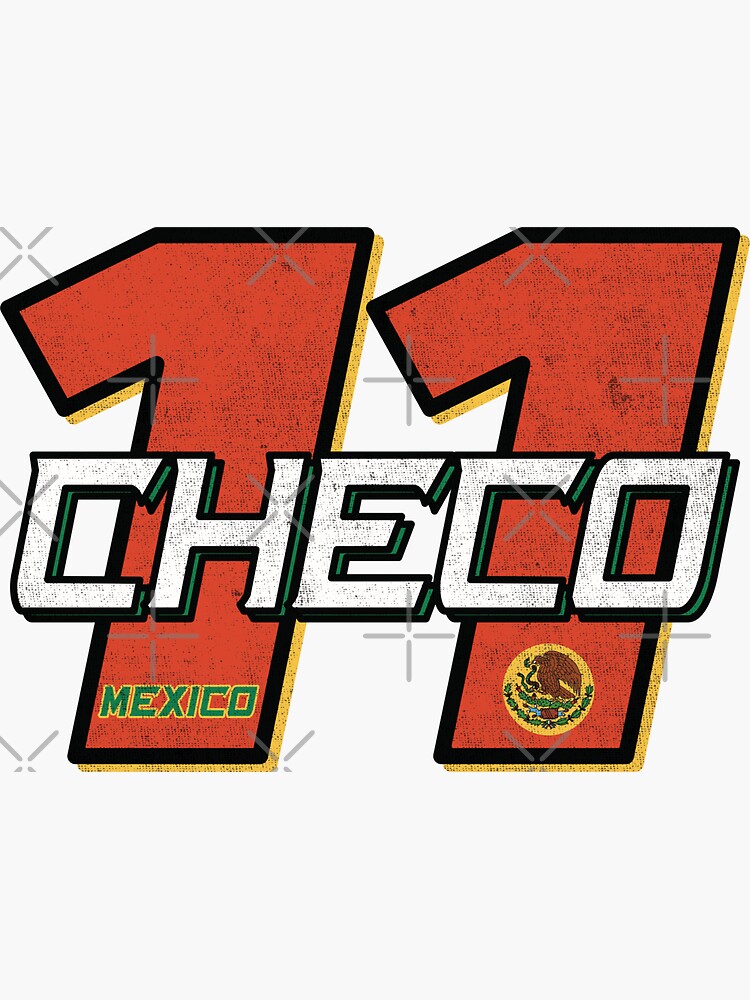 "Checo Perez 11 (Green)" Sticker for Sale by Numero14 | Redbubble