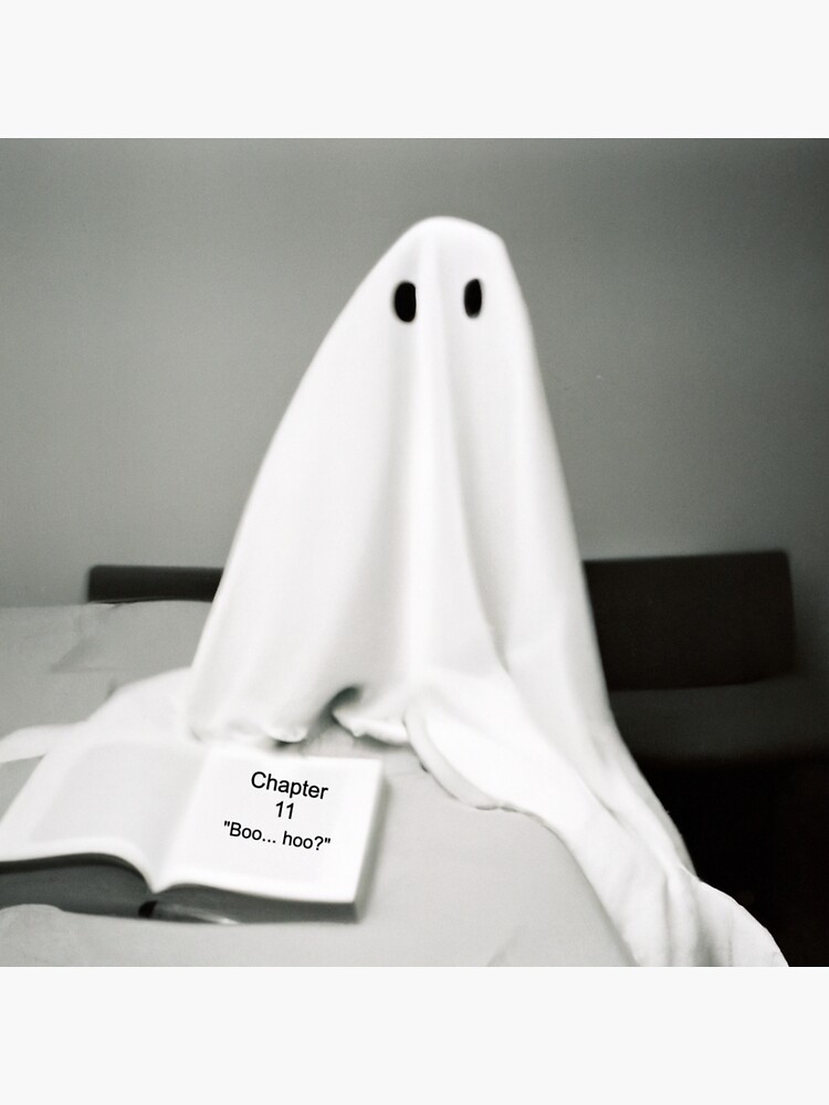 "Boo... hoo?" Sticker for Sale by OKAYphotoshop | Redbubble