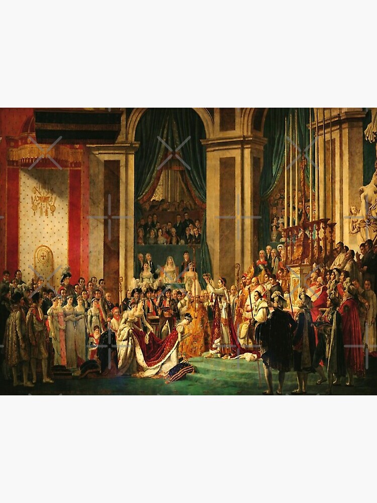 Lámina artística «Consagración del Emperador Napoleón y Coronación de ...