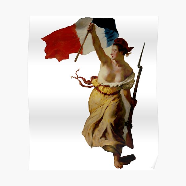 Poster « La Liberté guidant le peuple – La Liberté guidant le peuple – Eugène Delacroix Classic ...
