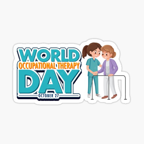 "World Occupational Therapy Day" Sticker for Sale by vaske-bros | Redbubble