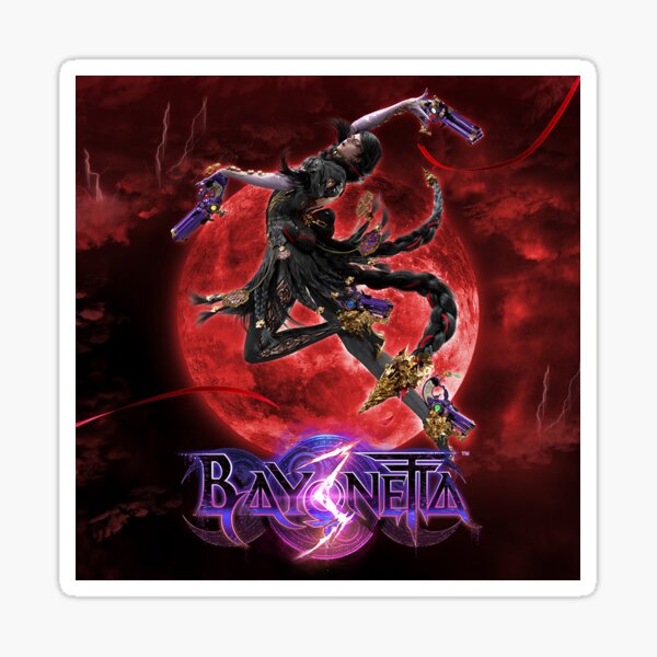 "Bayonetta 3" Sticker for Sale by wadsworthblvd | Redbubble