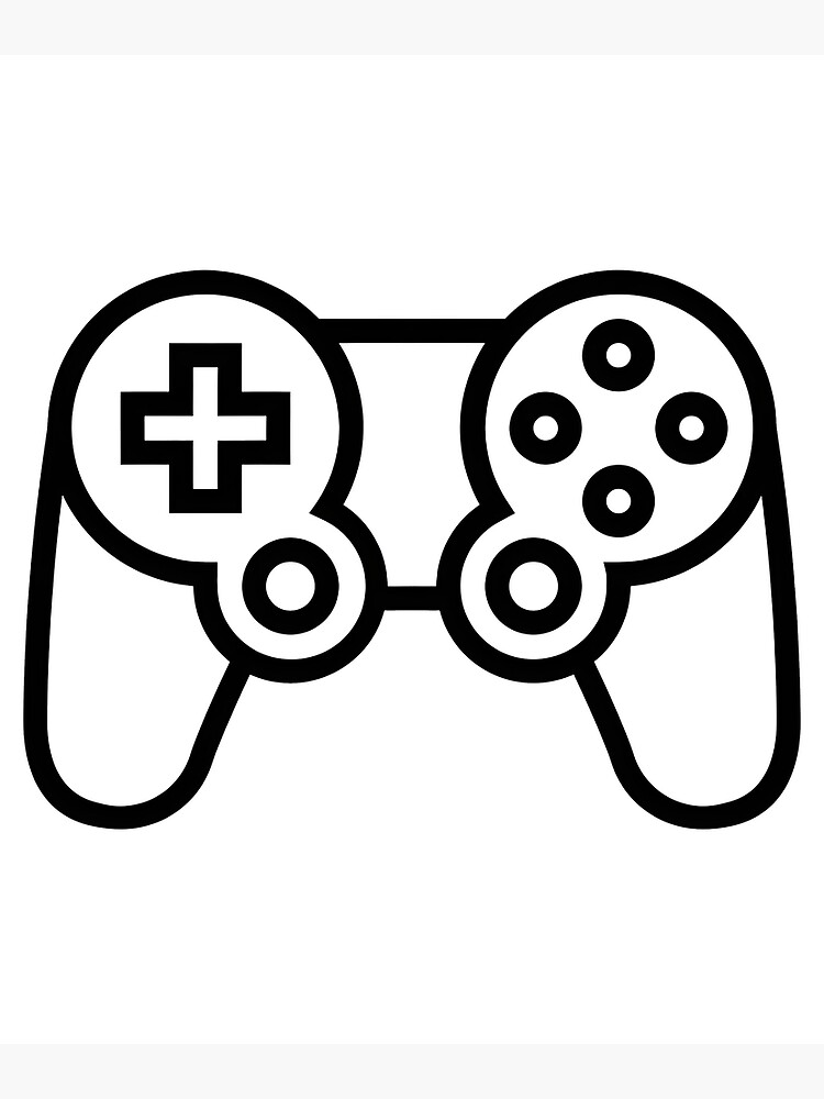 "Video Games Game Controllers Vector Graphics Joystick Drawing" Art ...